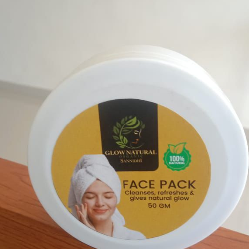 Glow natural organic face pack – GLOW NATURAL ORGANIC SANNIDHI